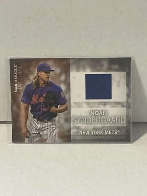 2020 Topps - Major League Material #MLM-NSY Noah Syndergaard (MEM) | eBay