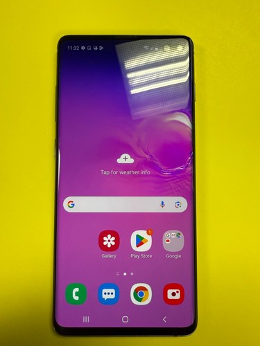 Samsung Galaxy S10 Plus - SM-G975U Prism White - 1TB (Unlocked) - Very ...