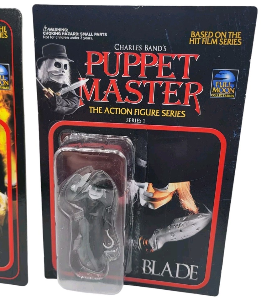 Set of 3 Puppet Master Horror Movie Film Action Figures Toy Blade ...