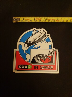 Vintage Militaria Decal Sticker - CAE Space NASA Control Military Force ...