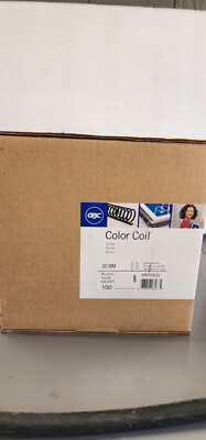 GBC 20mm Black Color Coil 100 New! | eBay