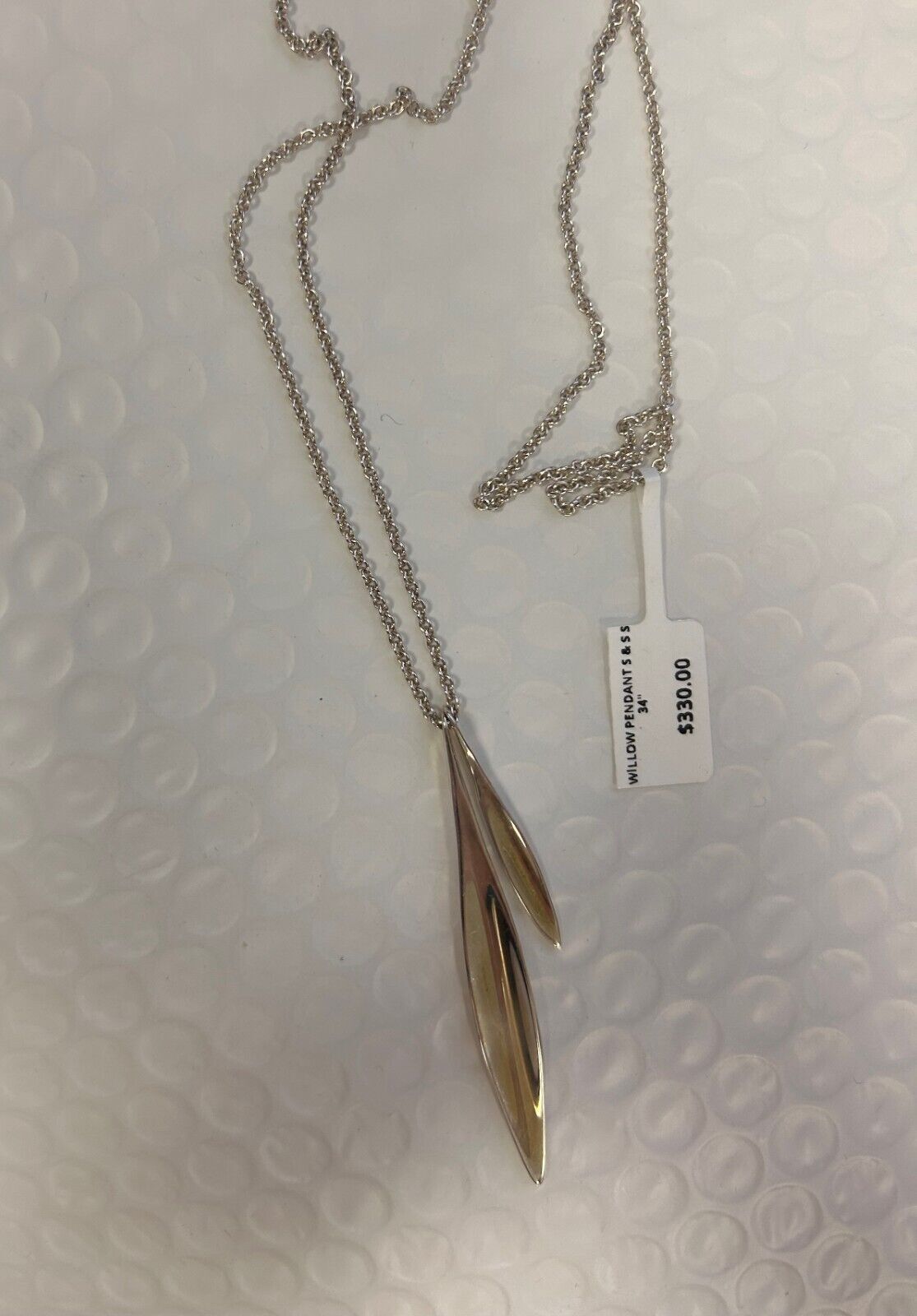 BRAND NEW Ed Levin Designer SS Willow 34" Pendant Necklace PE89015 | eBay