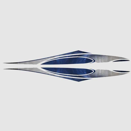 Larson Boat Hull Decals 0573194M | 180 Sport Blue Silver (Set of 2) | eBay