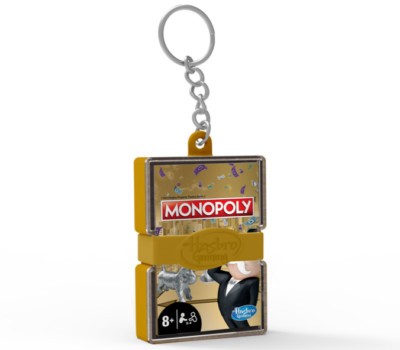 Monopoly Keychain Mini Size Game Original Gameplay for Full-Size Fun ...