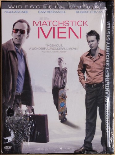 Matchstick Men DVD 2004 Warner Bros SNAPCASE 1st USA Release ...