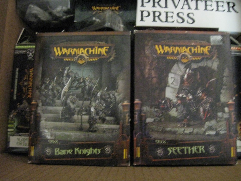 Privateer Press Warmachine Cryx Legacy Miniatures Lot (All NIB) | eBay