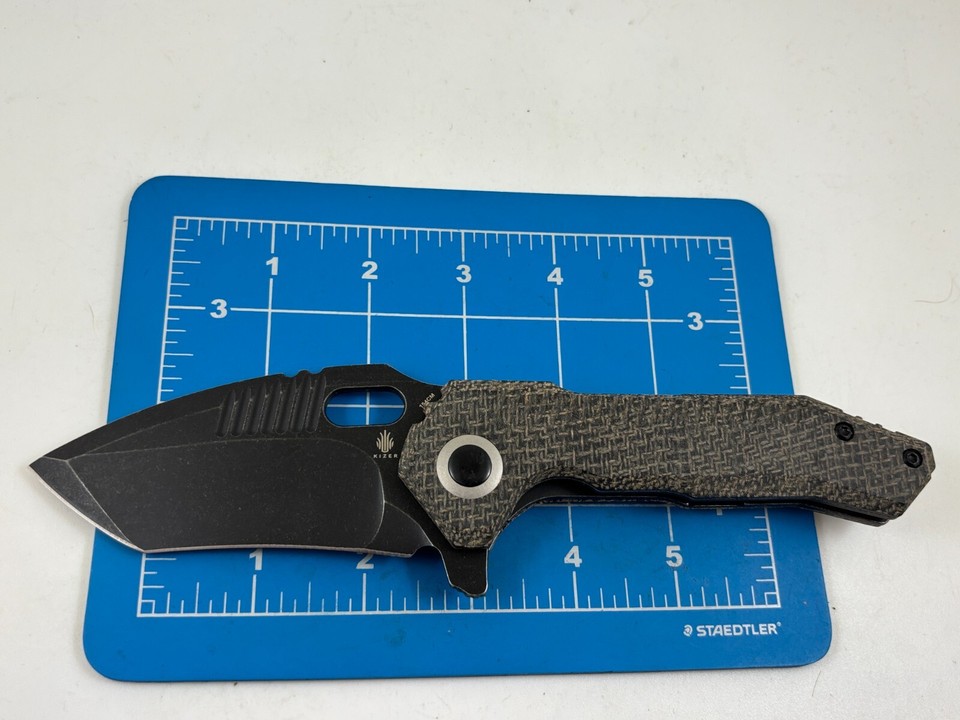 Excellent Kizer Mini Paragon Knife V4600C2 | eBay