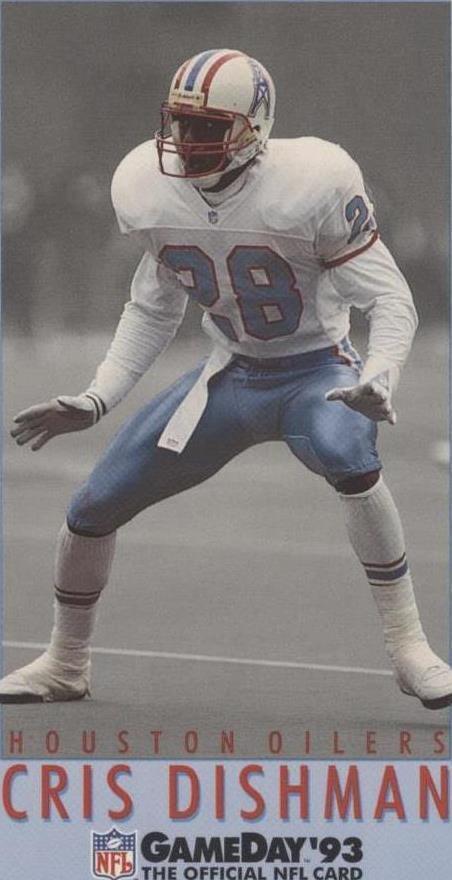 1993 Fleer GameDay - Cris Dishman #474 for sale online | eBay