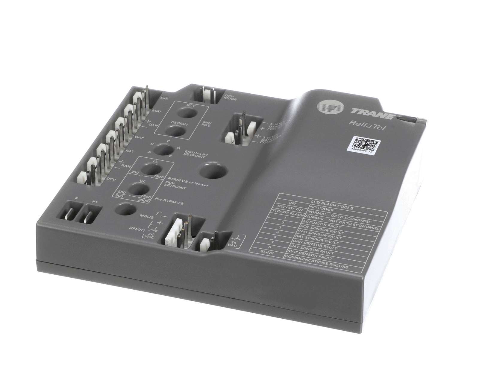 Trane MOD03099 Relia Tel Economizer Logic RTEM Control Module Board ...