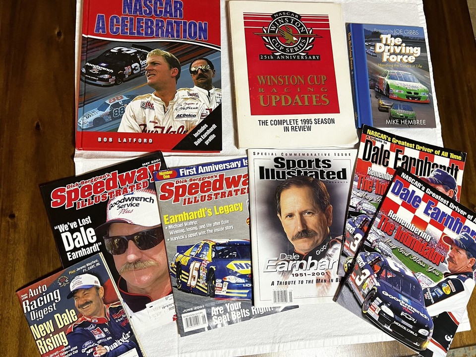 Vintage Nascar Dale Earnhardt Sr Vintage Magazines & NASCAR books | eBay