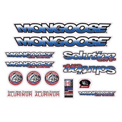 1996 Mongoose - Solution Comp Decal set | eBay