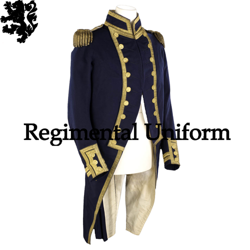 Midshipman Jacket Royal Naval Jacket 1795-1812 Maritime Jacket Navy ...