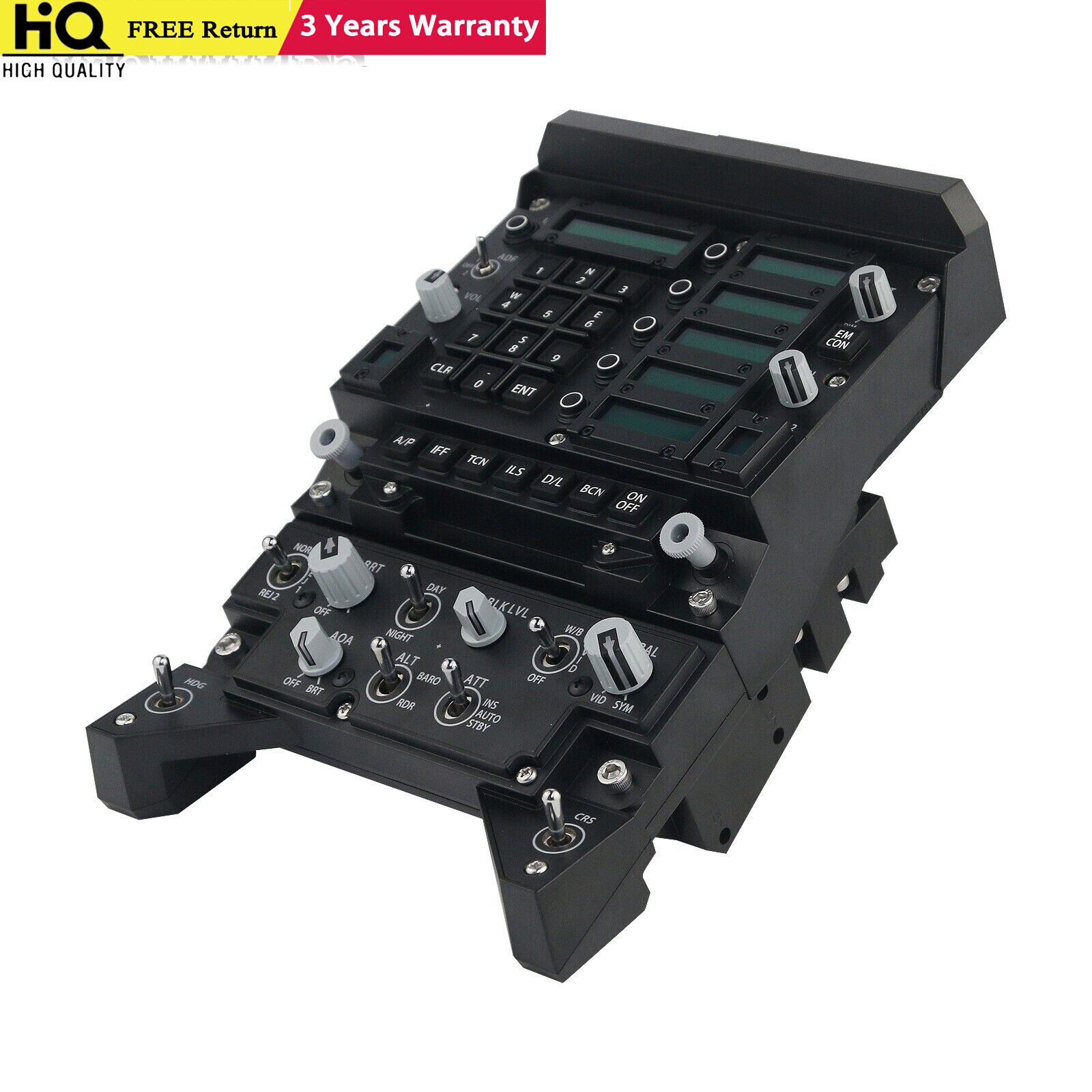 WINWING F18 Full Set UFC Panel +MFD Panels Displays & Bracket for ...