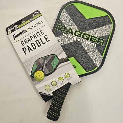 Franklin Sports Graphite Pickleball Paddle Dagger Honeycomb 52732 NEW ...