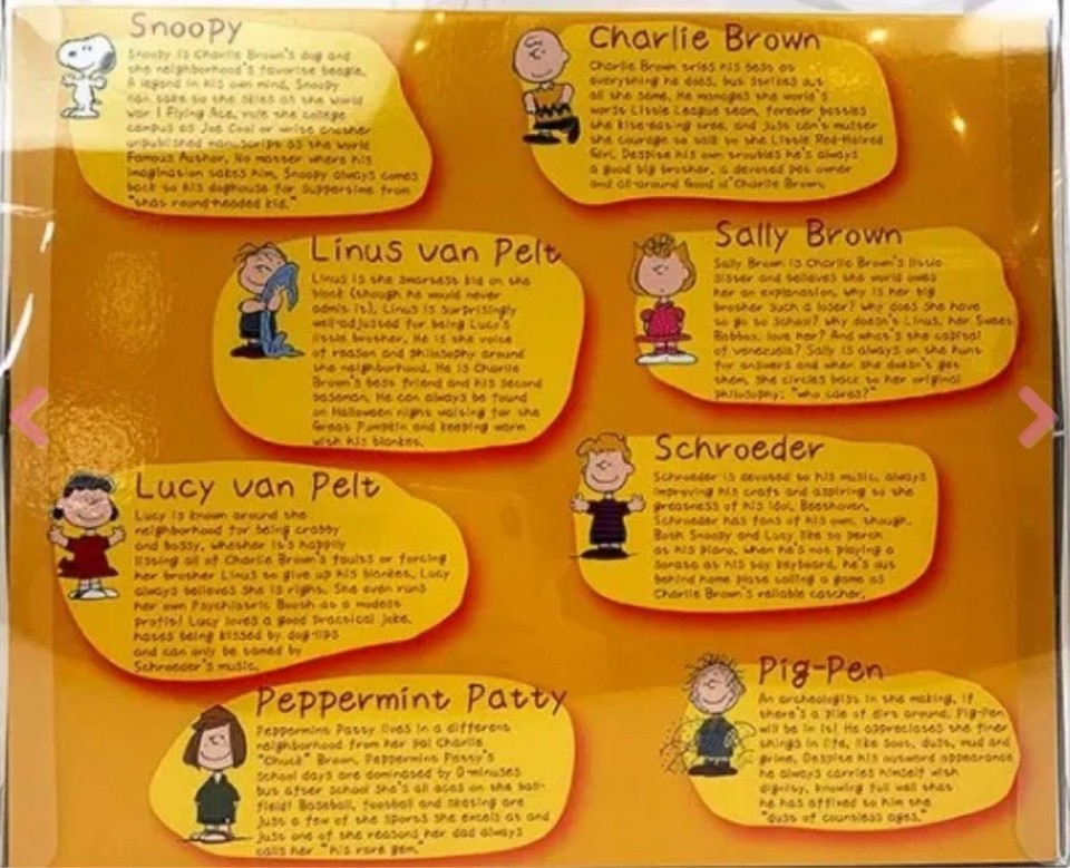 Peanuts 70th Anniversary SNOOPY BEANS DOLL FRIENDS Soft Plush Doll Set ...