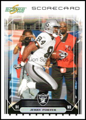 2006 Score Scorecard #199 Jerry Porter 571/750 | eBay