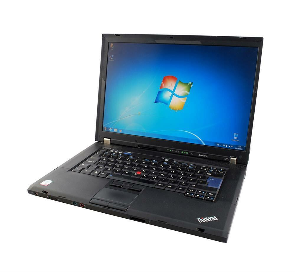 LENOVO THINKPAD T500 Core2 DUO T9400 2.53GHz 4GB 500GB NO OS | eBay