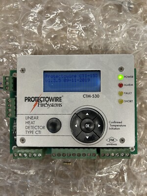 Protectowire CTM-530 Interface Module LCD Linear Heat Detector | eBay