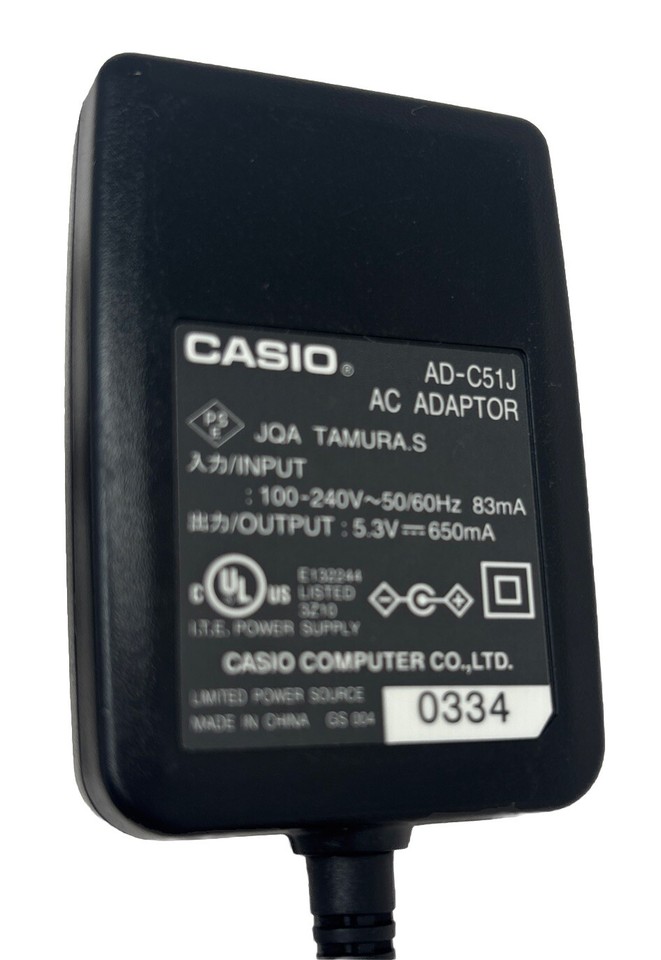 Casio USB Cradle CA-21A 5.3V for Casio Exilim EX-Z4 EX-Z3 Digital ...