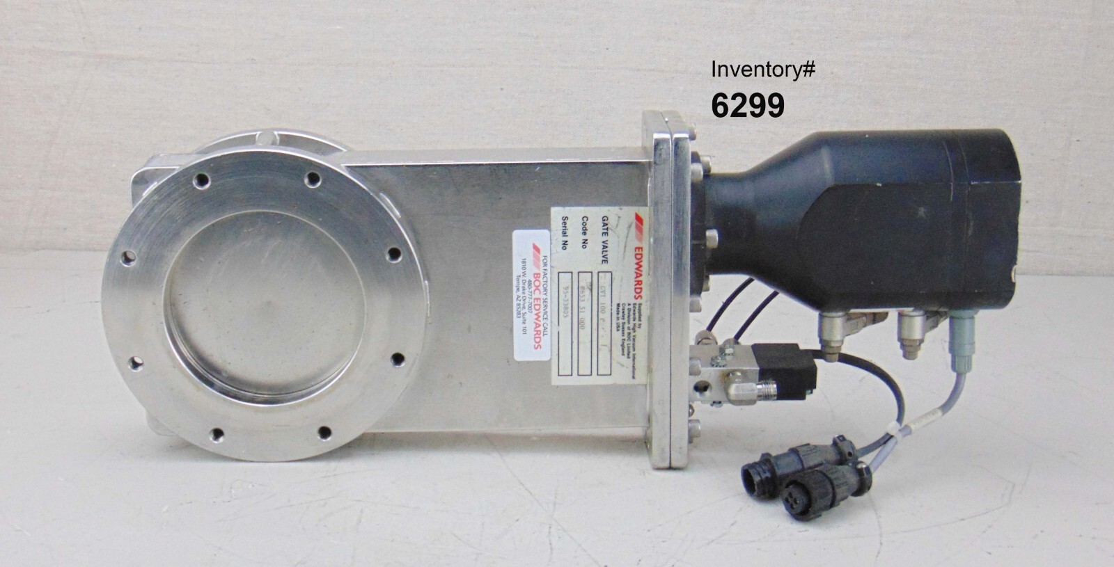 Edwards GVI 100P Gate Valve 365354000 *used working | eBay