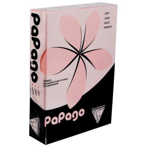 Papago 21201 Tinted Pink 80GSM A4 paper 210x297mm 500 sheets per ream ...