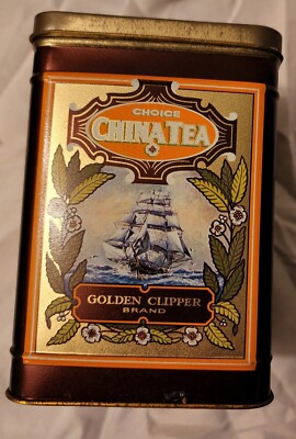 Tin Golden Clipper Brand Choice China Tea | eBay
