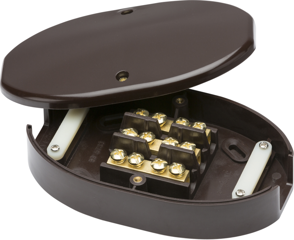 60 AMP 3 Terminal Junction Box Heavy Duty 60A Cooker Shower Connections ...