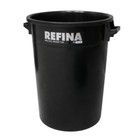 Refina Black Plastering Mixing Bucket Large Plaster Rendering Tub 35 ...