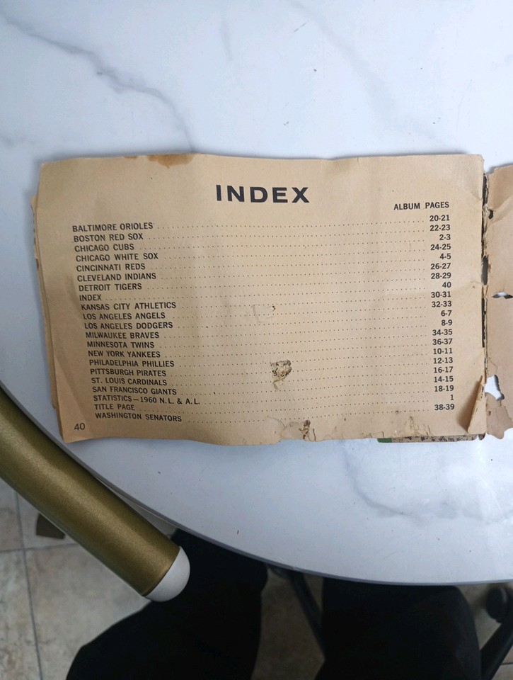 Topps 1961 Baseball Stamp Book With 58 Different Players Collected | eBay