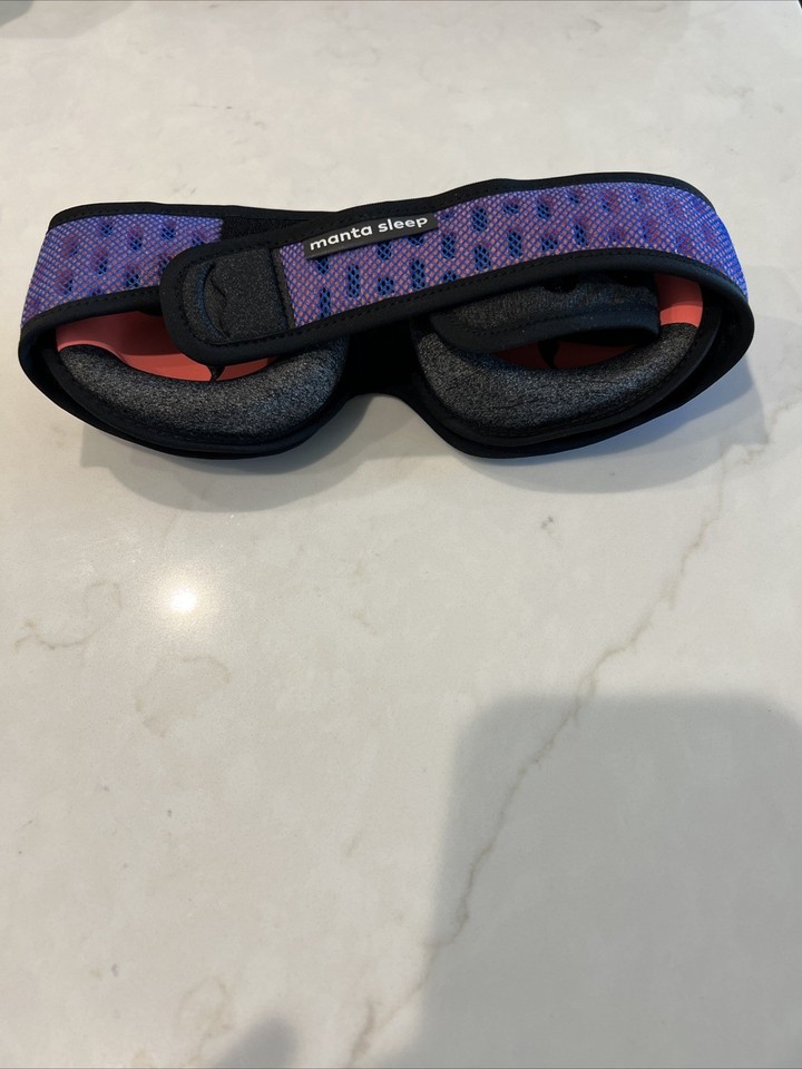 Manta Pro Sleep Mask - 100% Light Blocking Sleep Mask for Side Sleepers ...