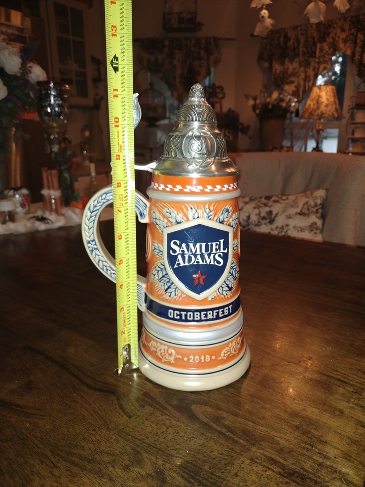 2018 Samuel Adams Octoberfest Beer Stein Limited Edition #16 ...