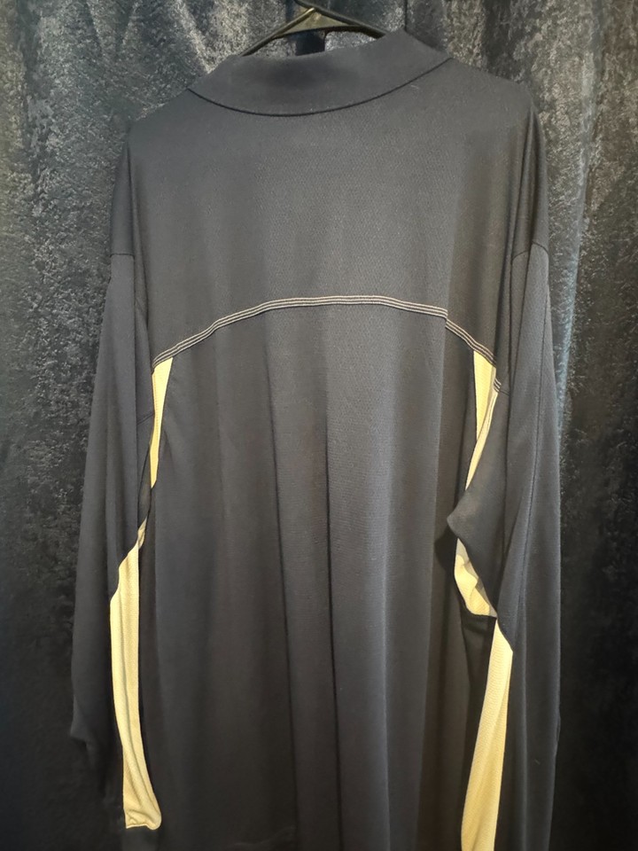 Men's Adidas golf polo shirt long sleeve size 5XLT excellent condition ...