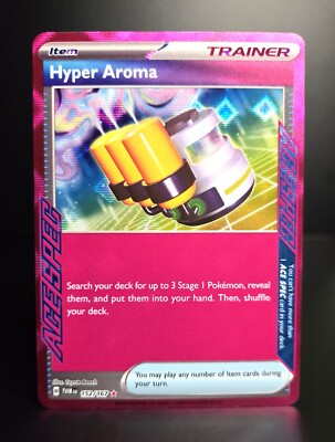 Pokémon TCG - Hyper Aroma 152/167 Ace Spec Rare - Twilight Masquerade ...