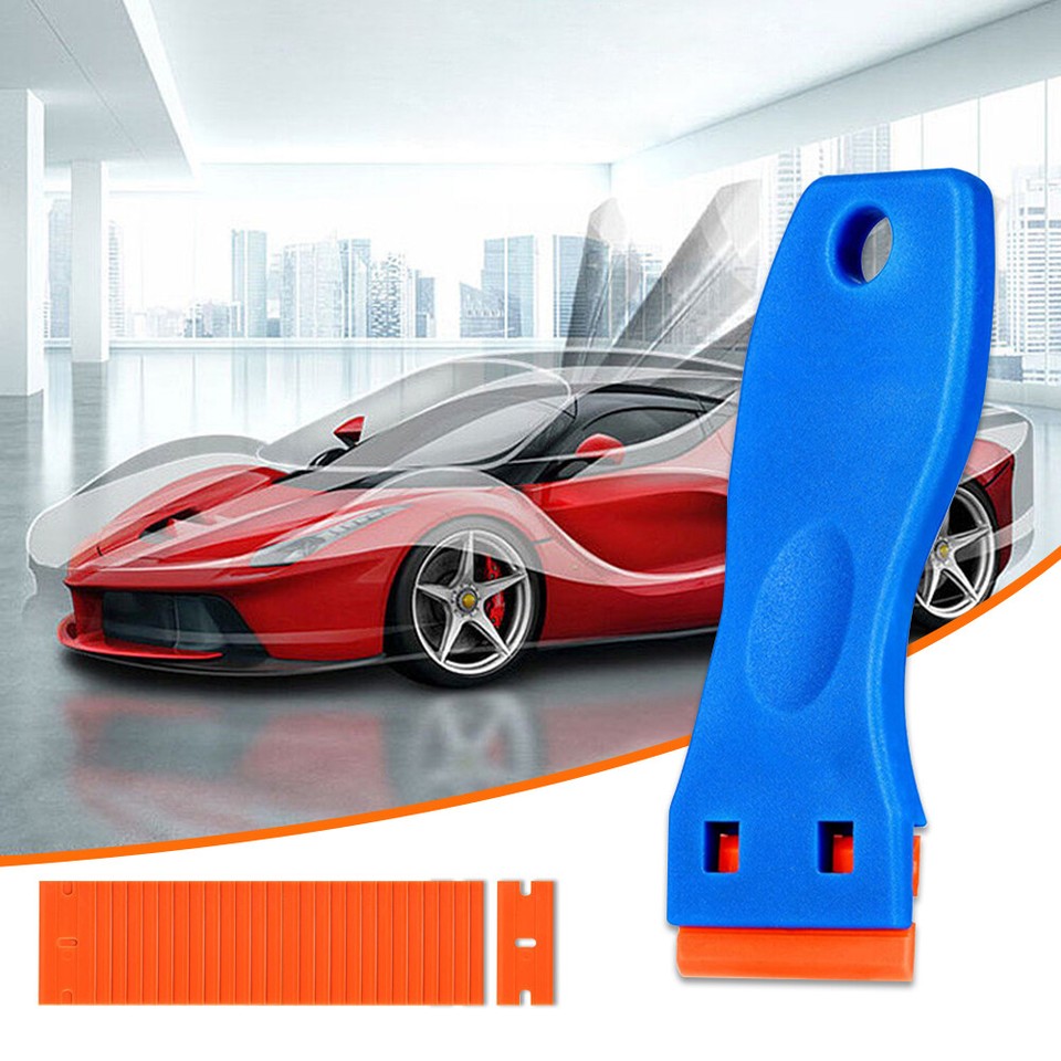 2pcs Razor Blades Scrapers Plastic Wall Paint Remover Car Film ...