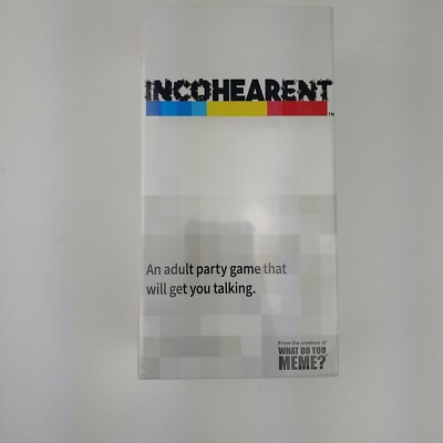 What Do You Meme? Incohearent Incoherent Adult Party Board Game With ...