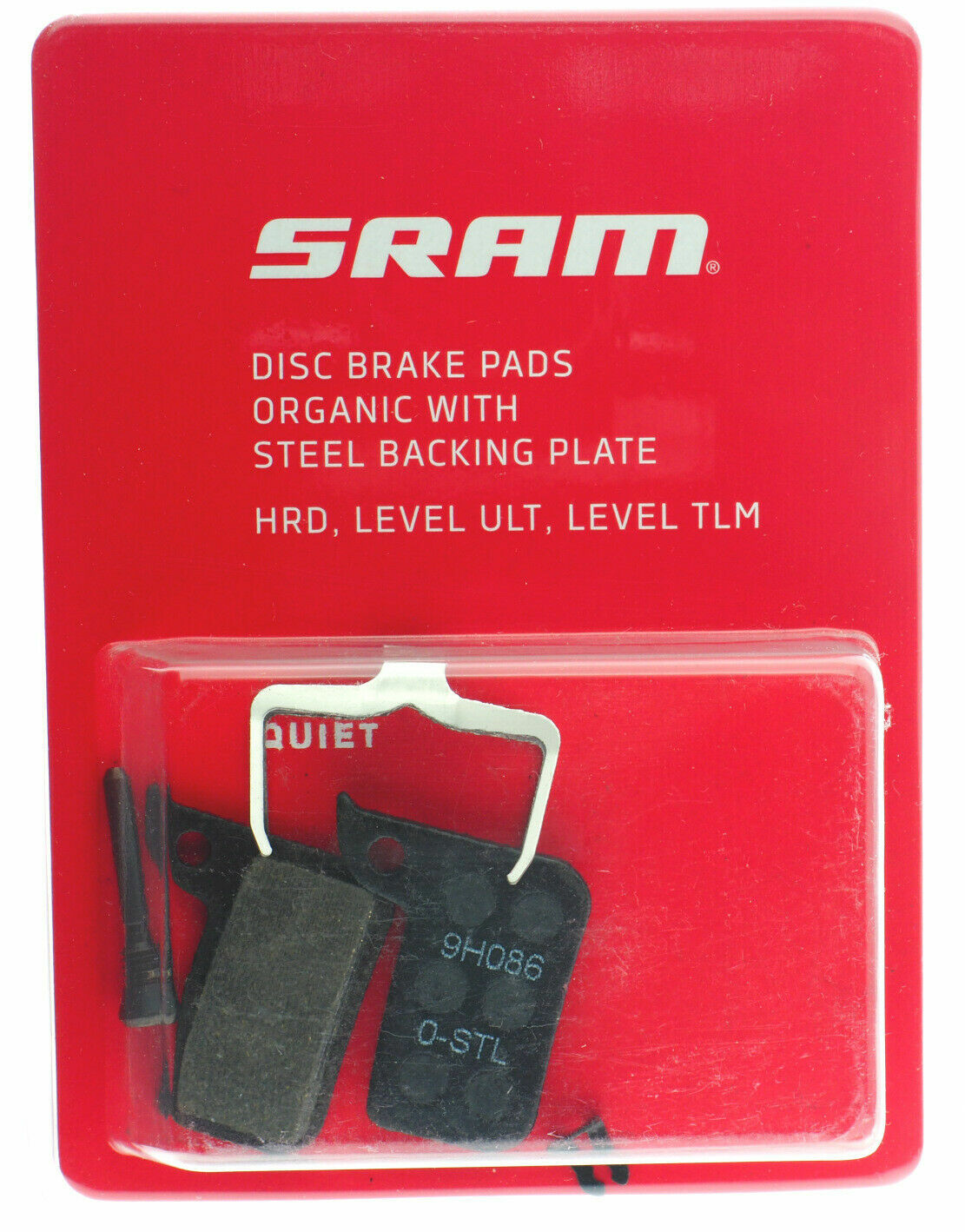 SRAM HRD Hydraulic Road Disc, Level ULT/TLM Brake Pad Organic Pad Steel ...