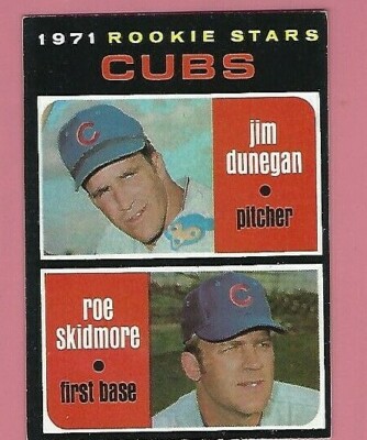 1971 TOPPS CUBS ROOKIE STARS BASEBALL CARD #121 | eBay
