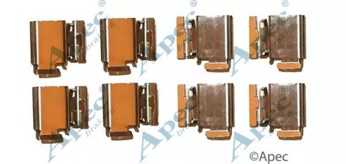 Brake Pad Fitting Kit KIT568 APEC Replaces 2H0698295A,BBK1204,A 02 357 ...