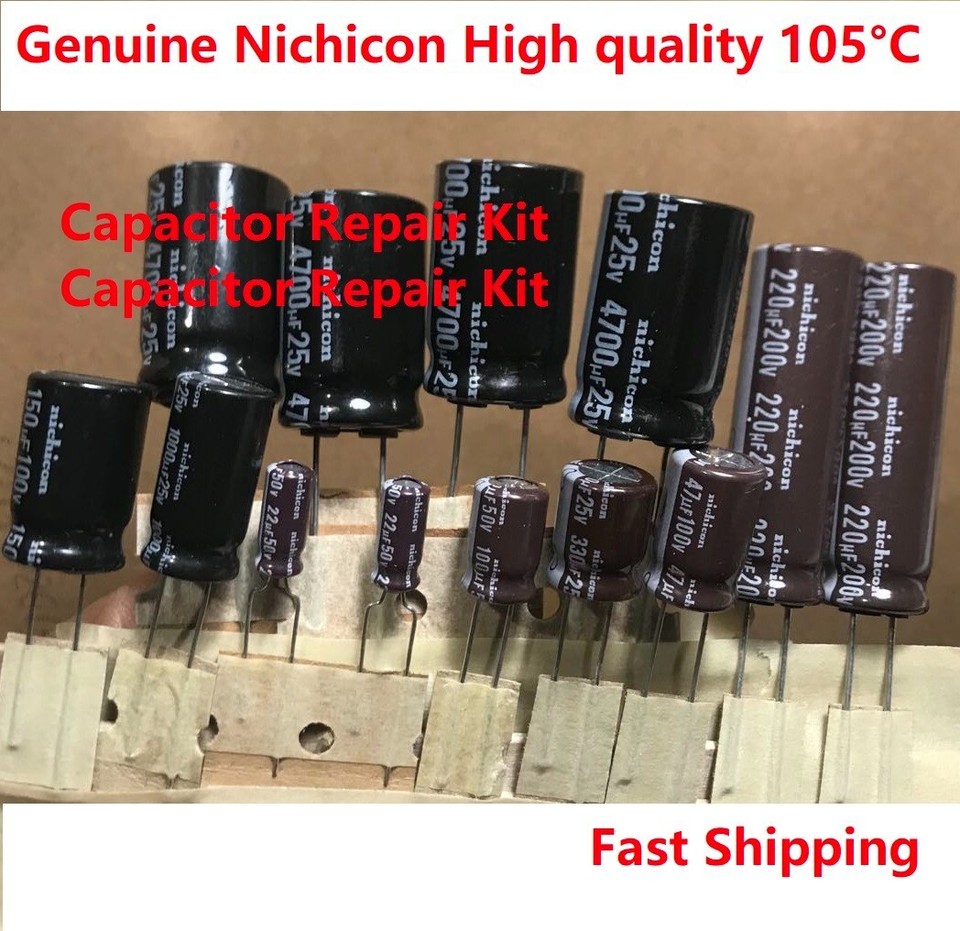 Capacitor Repair Kit /for Data East Pinball Power Supply 520-5047-01 ...