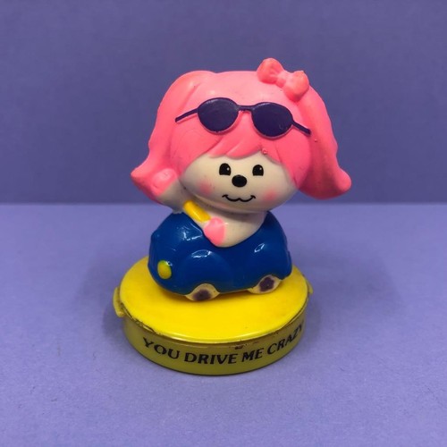 Vintage Mattel Pink Poodle Poochie You Drive Me Crazy Toy Figure Rubber ...