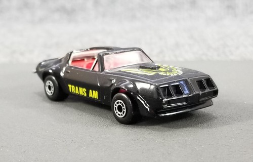 VINTAGE 1979 MATCHBOX SUPERFAST PONTIAC FIREBIRD TRANS AM DIECAST BLACK ...