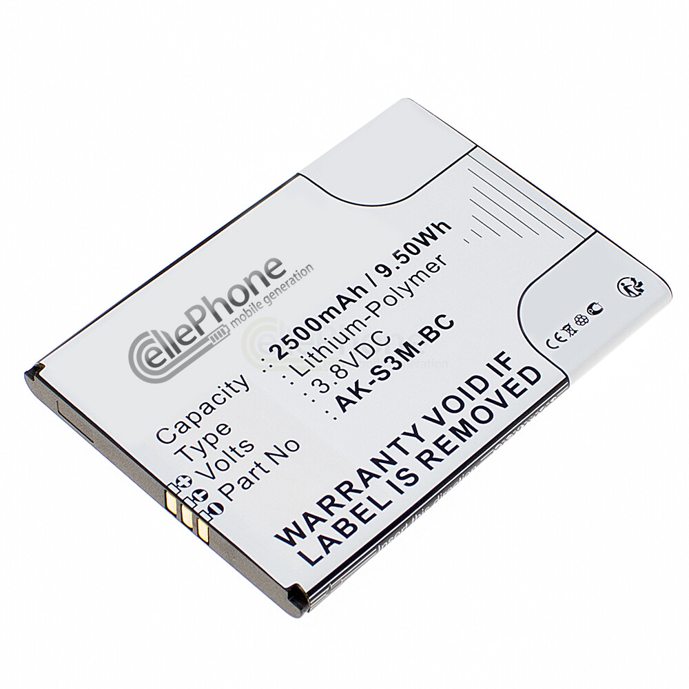 3,8V Akku Li-Polymer für Emporia Smart.3 Mini - Smart.4 - ersetzt AK ...