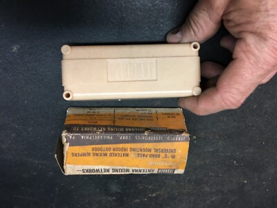 Vintage Antenna TV Mixer Jerrold TX-13 UHF VHF Channel mixer FM | eBay