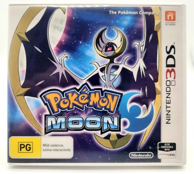 Pokémon Moon Nintendo 3DS Video Game 9318113994187 | eBay
