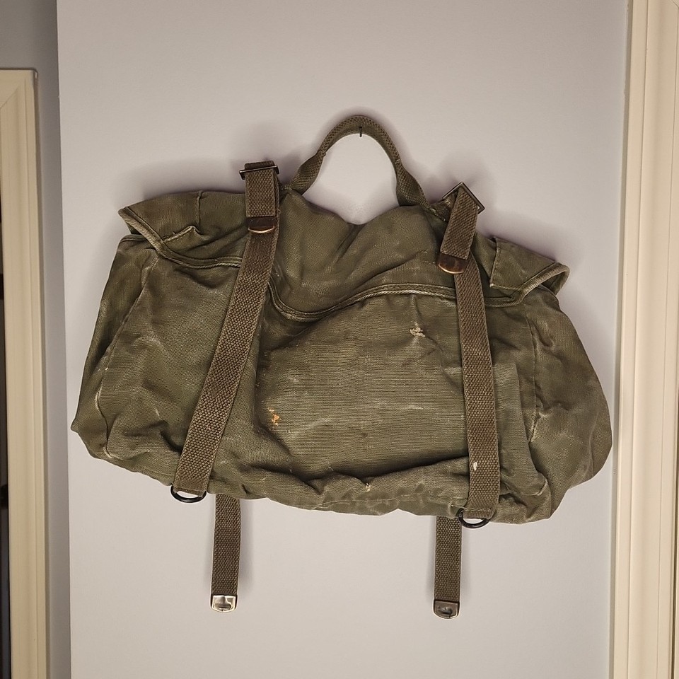 1945 US Army Field Bag WW2 WWII Era | eBay