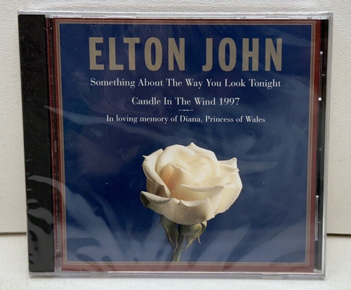 Elton John Candle In The Wind 1997 Single (CD, Princess Diana) NEW ...