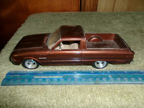 Vintage AMT, 1:25 '61 Ford Falcon/Ranchero Nice Built Model Car,Brown ...