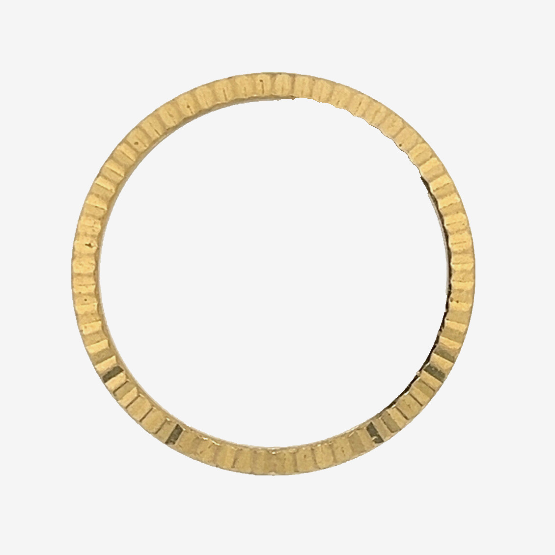 Rolex 18K Yellow Gold Fluted Ladies Watch Bezel 26mm - Gem