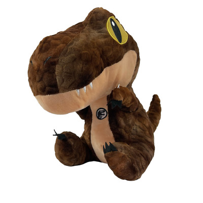 A154 Jurassic World Park Rex Raptor Dinosaur Plush 12" Stuffed Toy ...