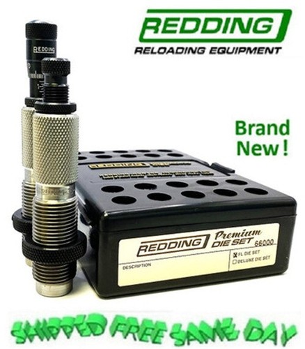 Redding Carbide Premium Series 2 Die Set w/STD Micrometer for 7mm PRC ...